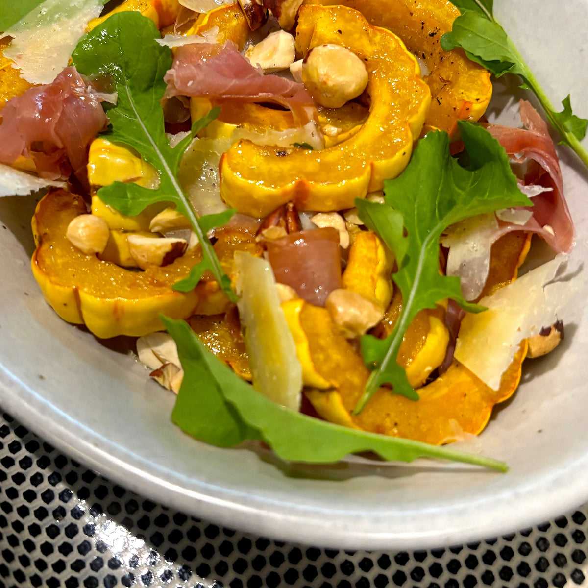 Roasted Delicata Squash and Shallots with KATZ Honey Vinegar | KATZ Farm