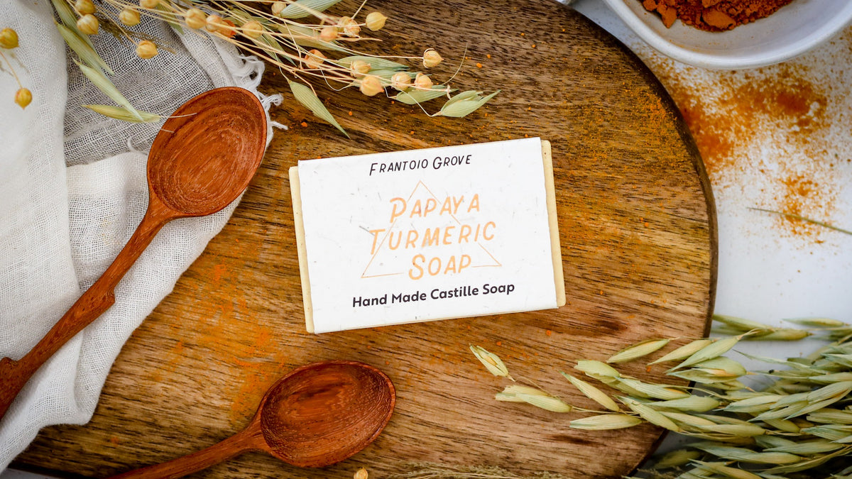 Frantoio Grove - Papaya Turmeric Soap | KATZ Farm
